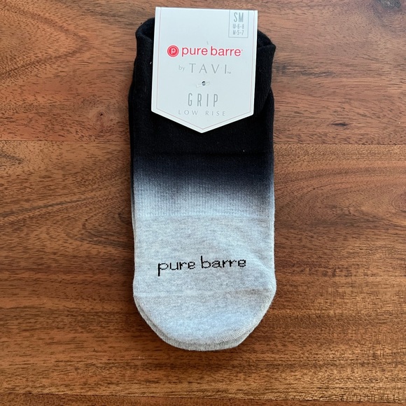Pure Barre | Accessories | Pure Barre Haze Dip Dye Grip Socks | Poshmark